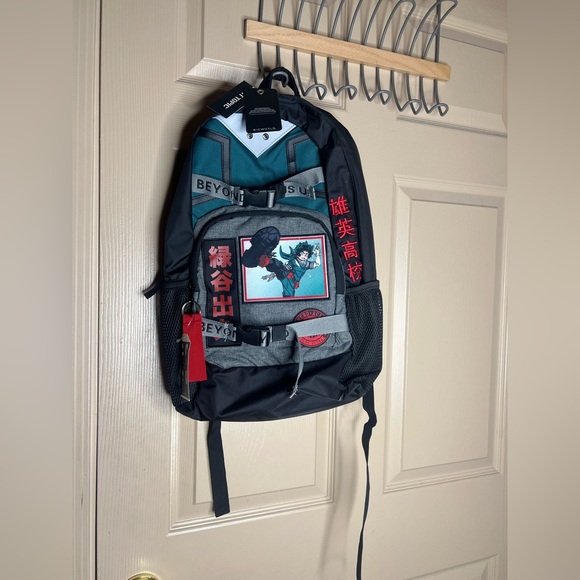 Hot Topic | Bags | My Hero Academia Deku Anime Backpack School Book Bag ...
